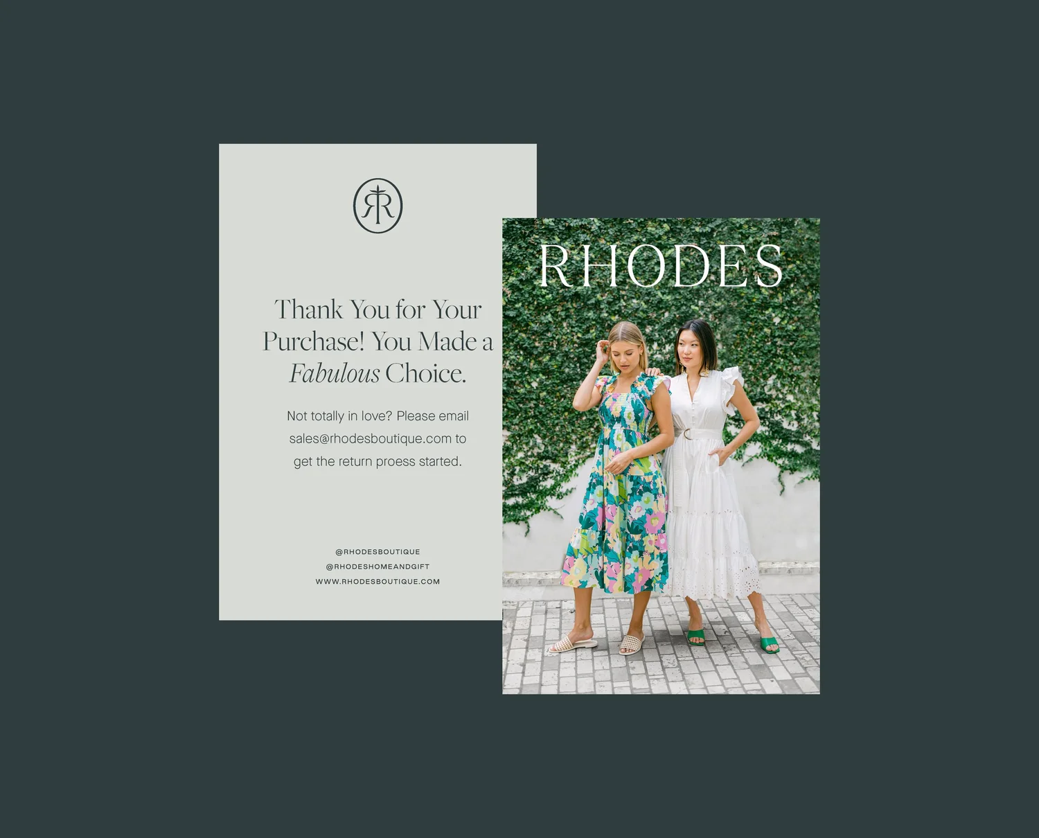 Rhodes Boutique — Eliza Design Studio