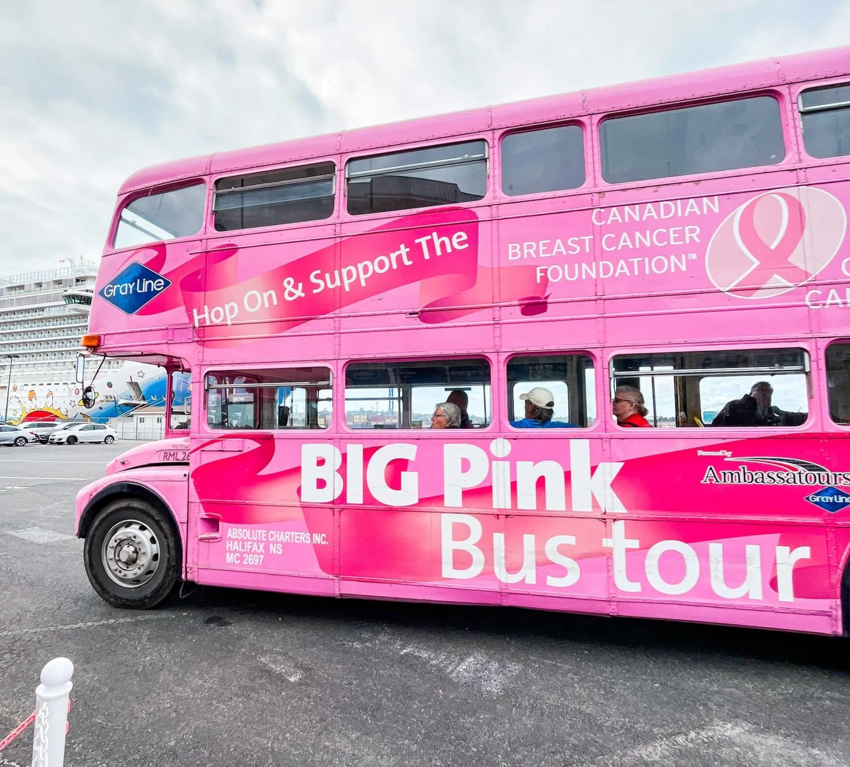 Saint John, New Brunswick - Big Pink Hop On Hop Off Bus Shore Excursion ...