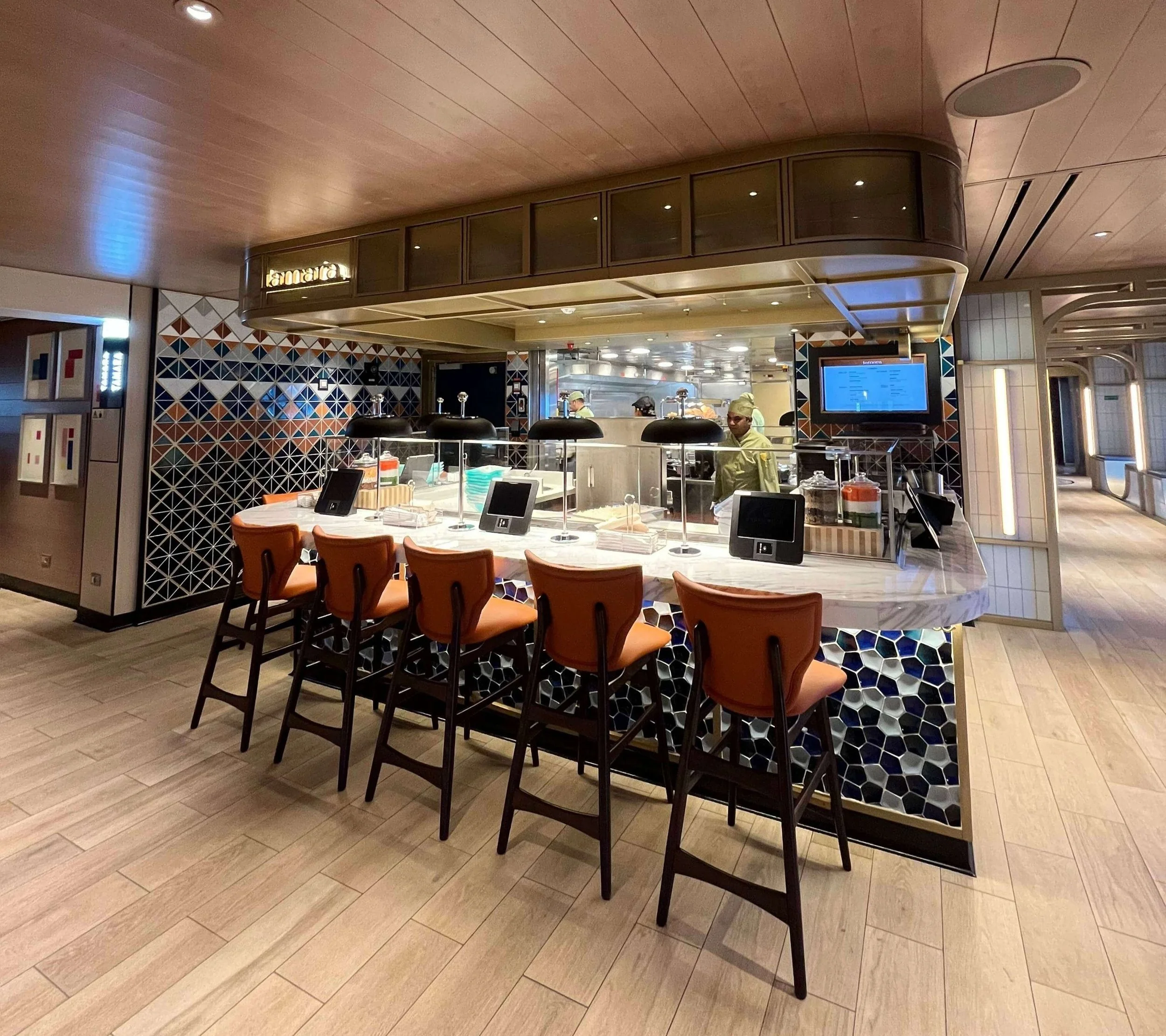 Norwegian Cruise Line Indulge Food Hall PDF Menus & Photo Tour ...