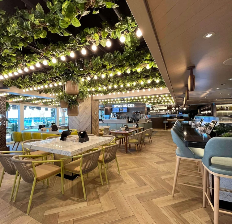 Norwegian Cruise Line Indulge Food Hall PDF Menus & Food Photos ...