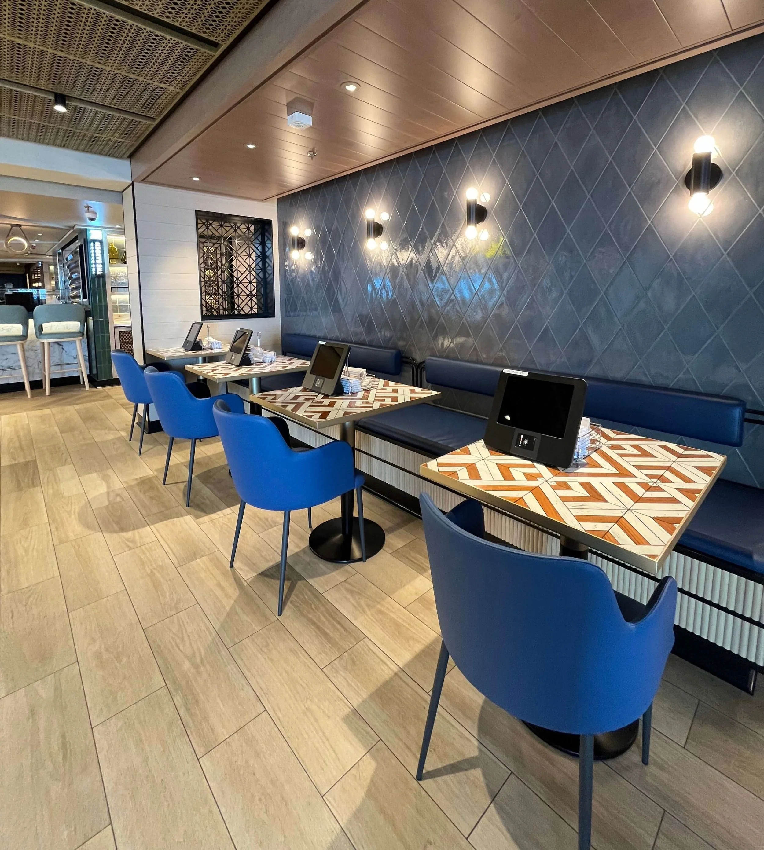 Norwegian Cruise Line Indulge Food Hall PDF Menus & Photo Tour ...