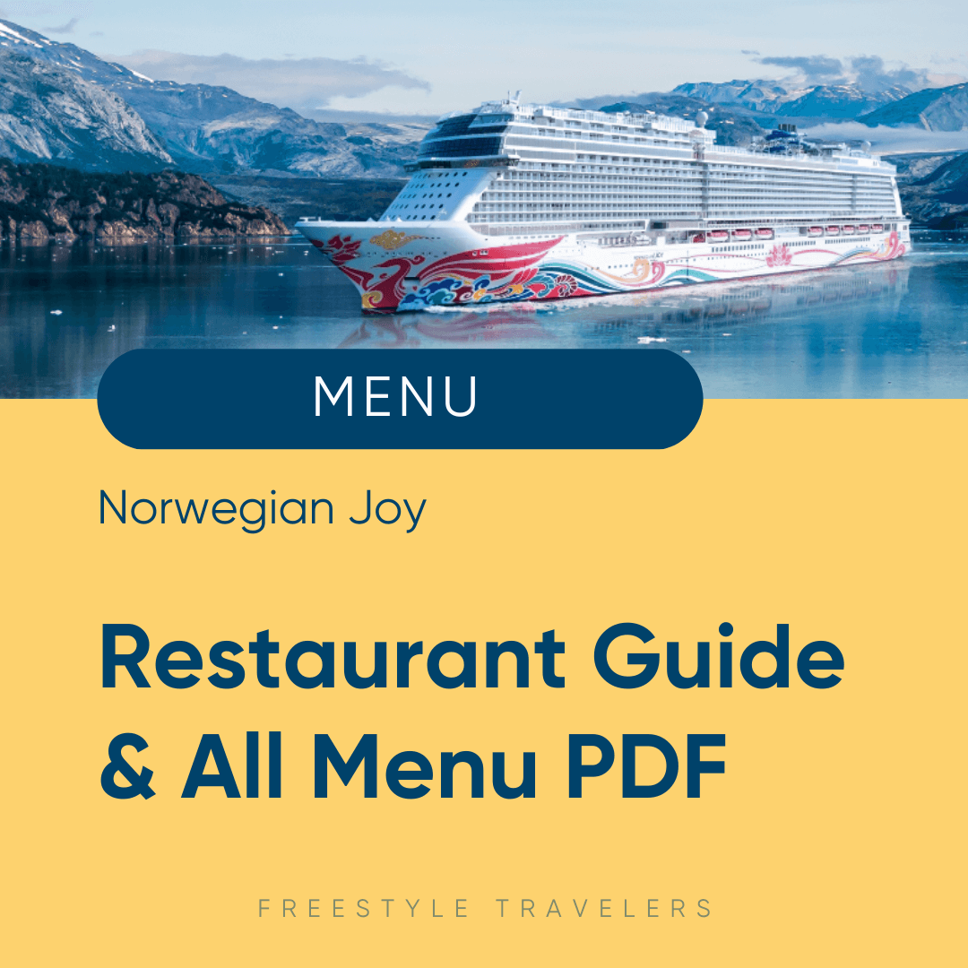 Norwegian Cruise Line Ship Guides: Menus, Restaurants, & Dining Info ...