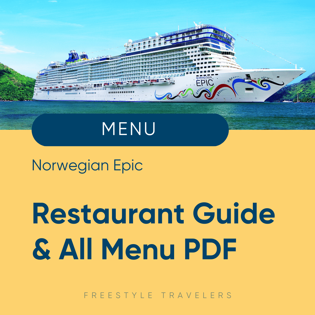 Norwegian Cruise Line Ship Guides: Menus, Restaurants, & Dining Info ...
