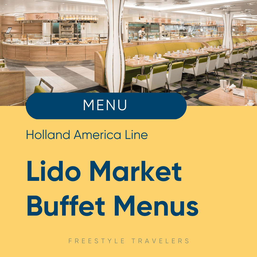 Updated - Holland America Line Full Menu PDFs with Prices & Info ...