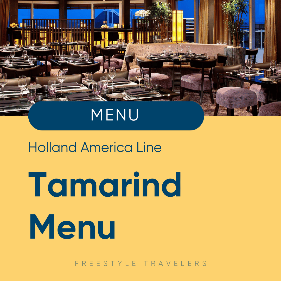 Updated - Holland America Line Full Menu PDFs with Prices & Info ...