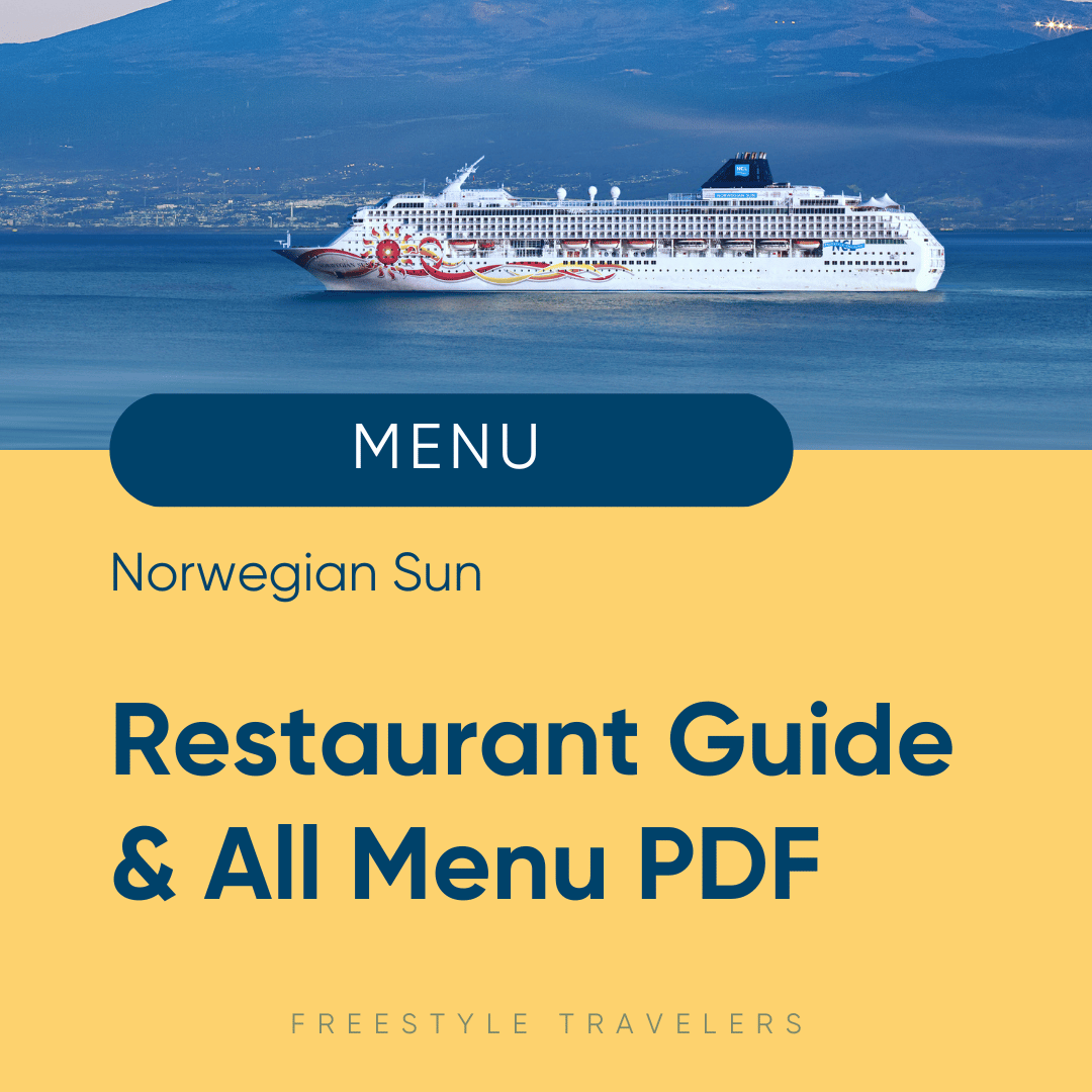 Norwegian Cruise Line Ship Guides: Menus, Restaurants, & Dining Info ...
