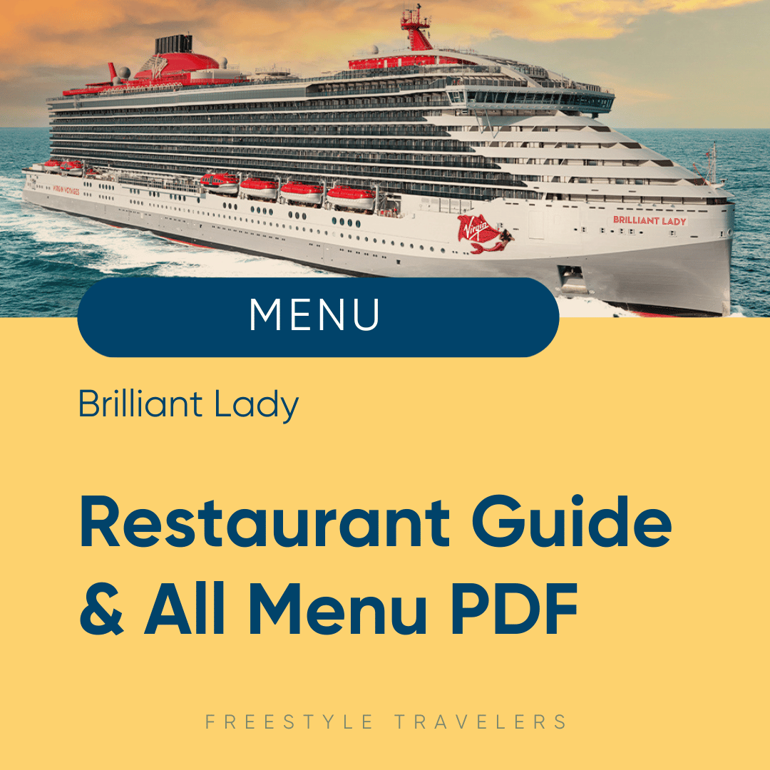 Cruise Ship Guides - Menus, Info, Photos, & More — Freestyle Travelers