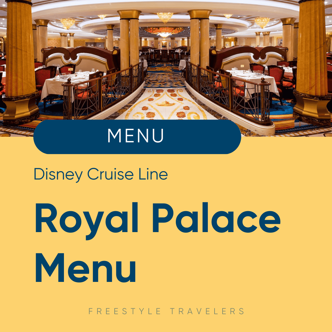 Updated NEW - Disney Cruise Line Full Menu PDFs with Prices & Info ...