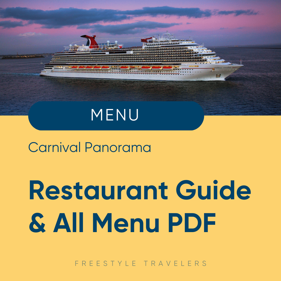 Carnival Cruise Line Ship Guides: Menus, Restaurants, & Dining Info ...