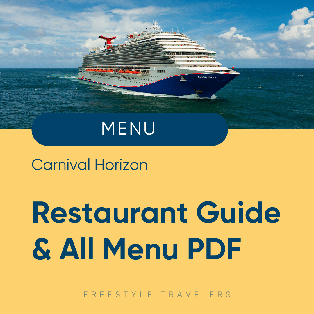Carnival Cruise Line Ship Guides: Menus, Restaurants, & Dining Info ...