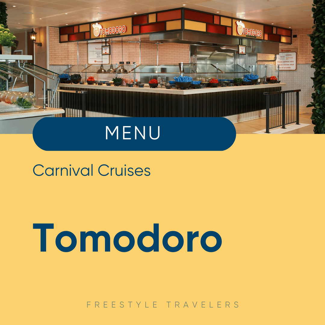 Updated NEW - Carnival Cruises Full Menu PDFs with Prices & Info — Freestyle Travelers