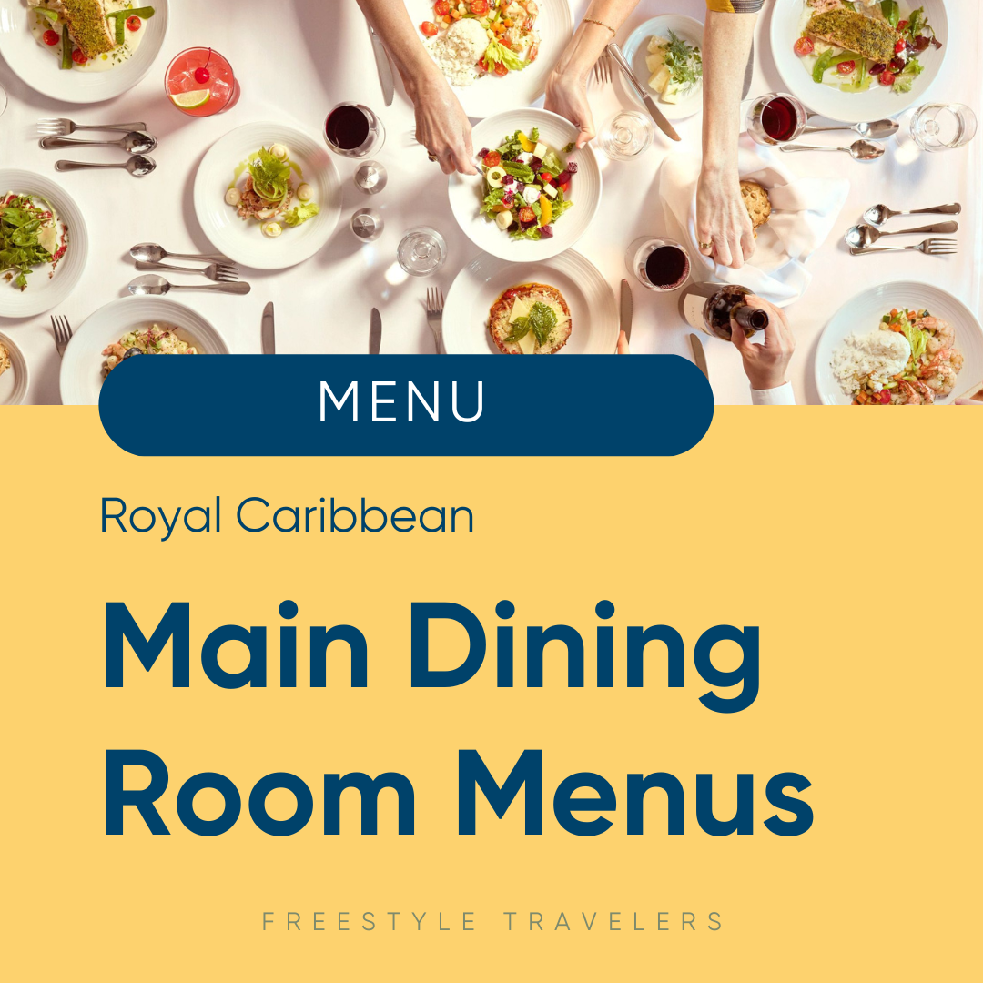 Updated NEW - Royal Caribbean Full Menu PDFs with Prices & Info ...