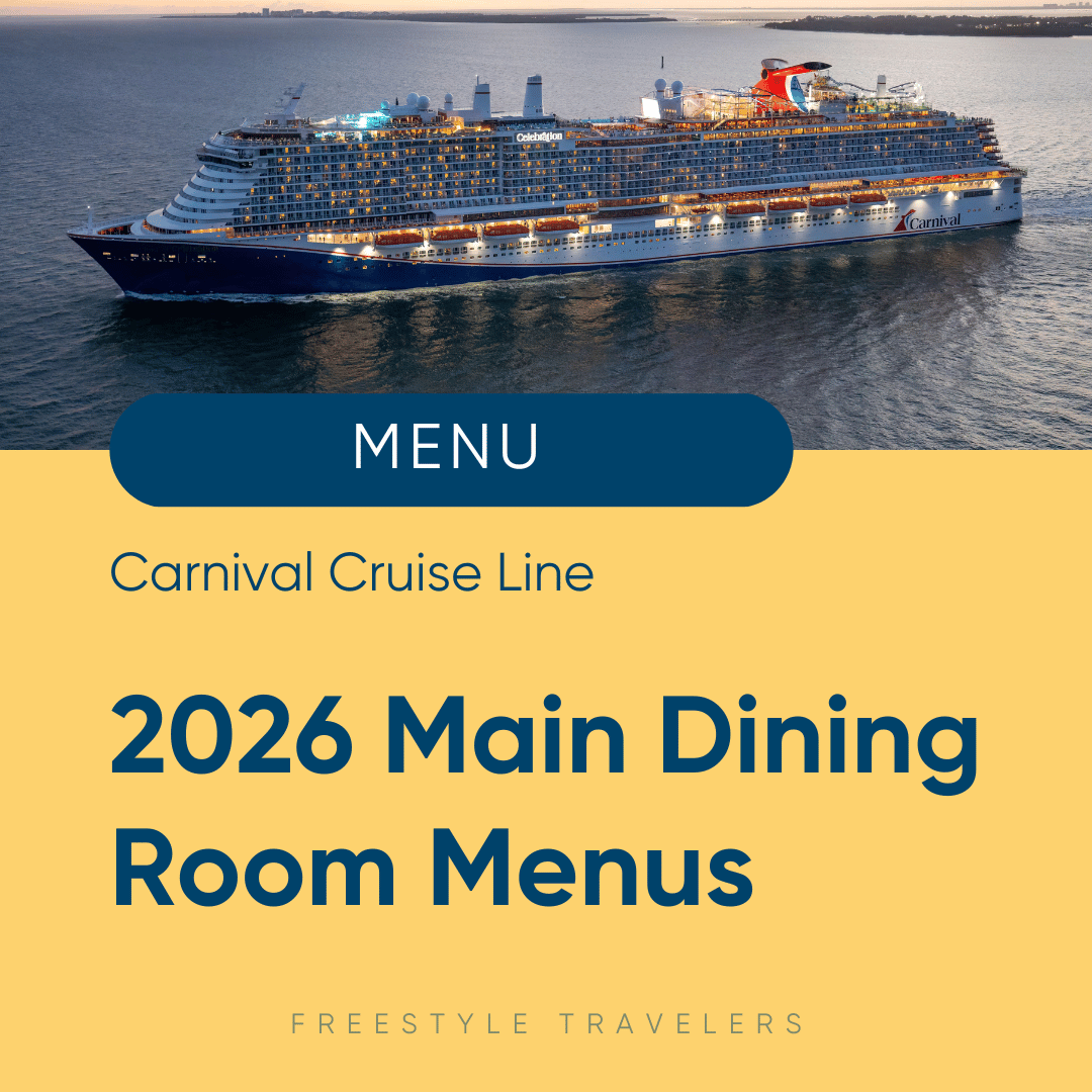 Updated NEW - Carnival Cruises Full Menu PDFs with Prices & Info ...