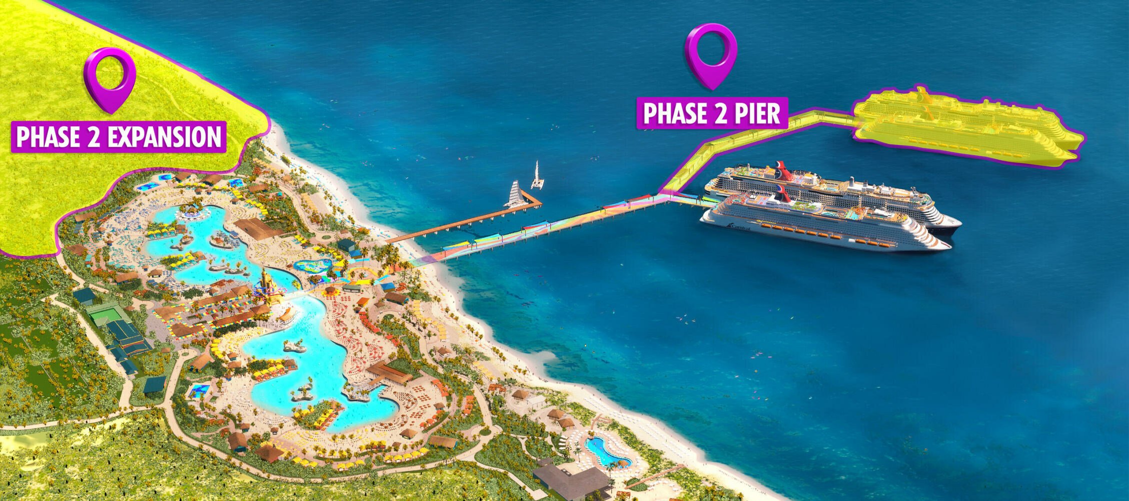 Celebration Key Photos, Info, & Map - Exclusive Carnival Destination on ... Celebration Key Photos, Info, & Map - Exclusive Carnival Destination on ...