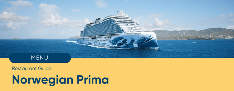 Norwegian Prima Complete Restaurant Guide & All Menu PDF’s — Freestyle ...