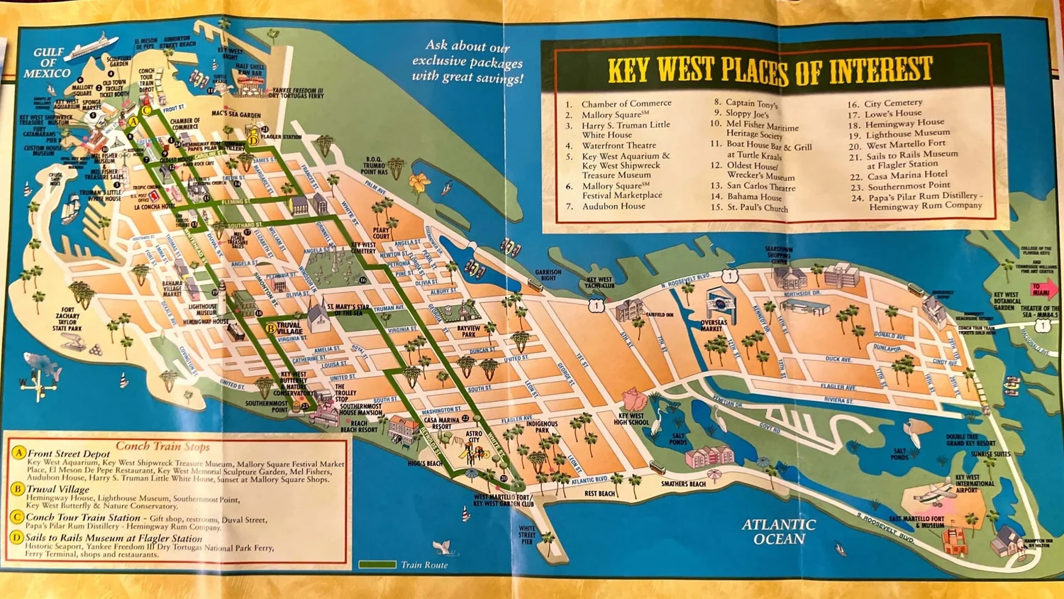 Key West, Florida - Conch Train Tour Shore Excursion Review — Freestyle ...