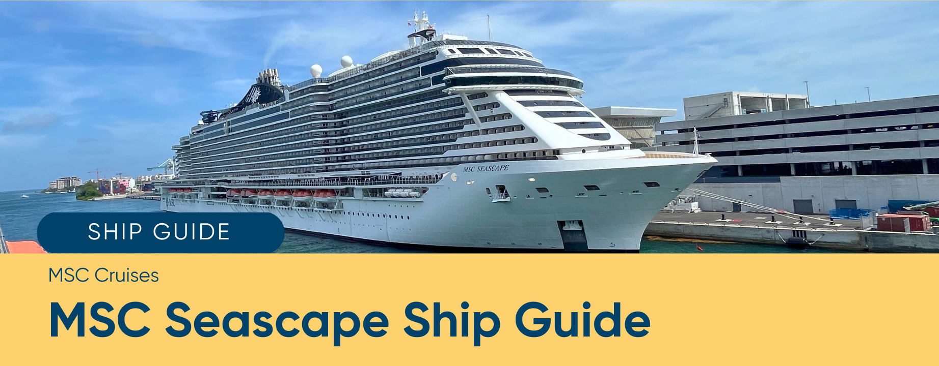 MSC Seascape Complete Restaurant Guide & PDF Menus — Freestyle Travelers
