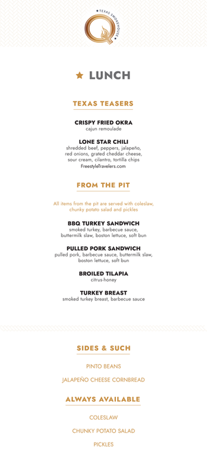 Norwegian Cruise Line Indulge Food Hall PDF Menus & Food Photos ...