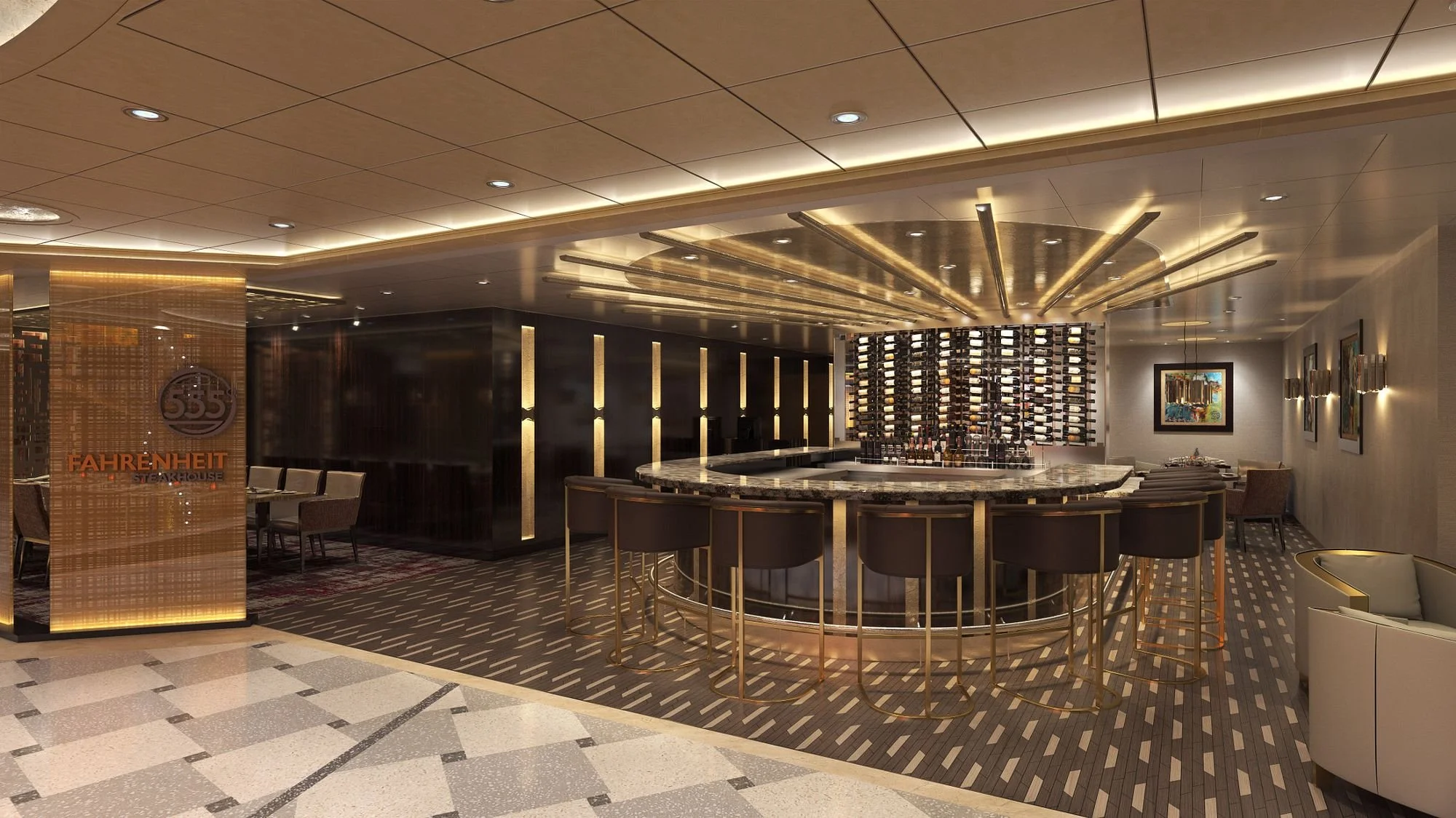 Carnival Cruise Line Fahrenheit 555 - Steakhouse Menu — Freestyle Travelers