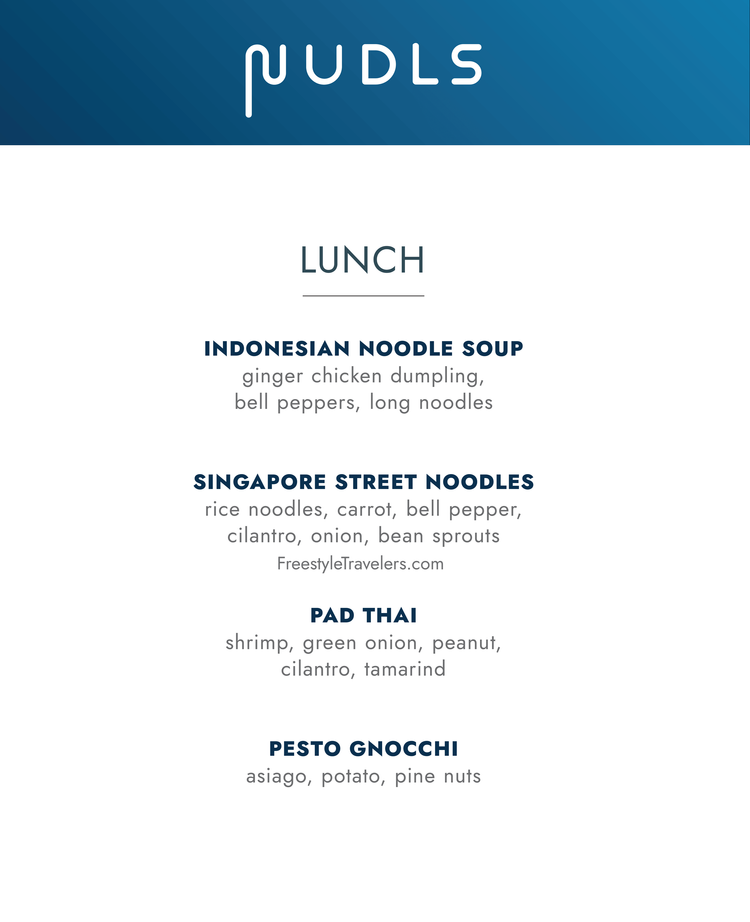Norwegian Cruise Line Indulge Food Hall PDF Menus & Food Photos ...