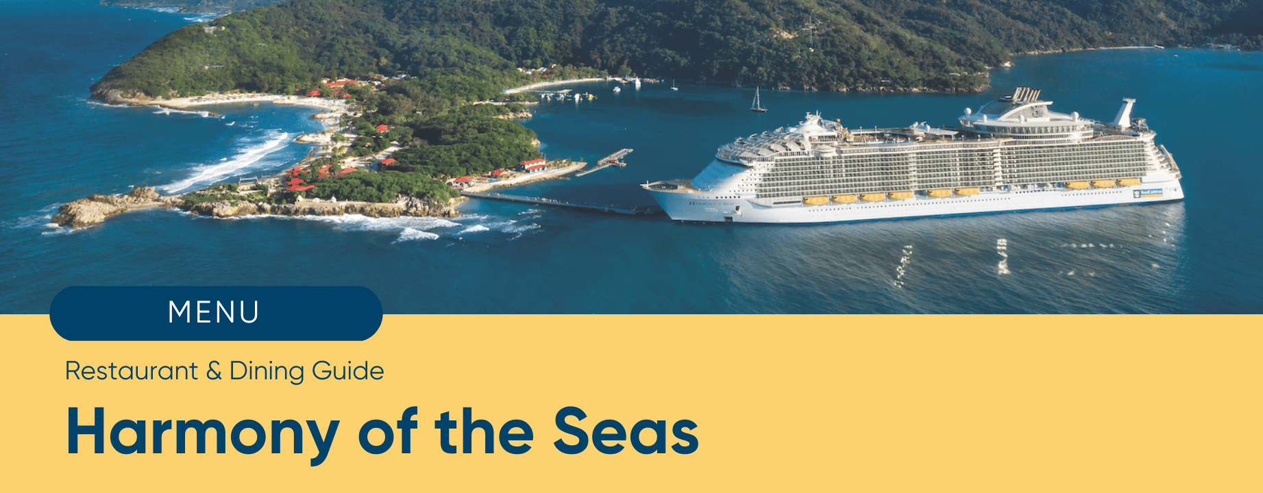 Royal Caribbean Harmony of the Seas Complete Restaurant Guide & PDF Menus — Freestyle Travelers