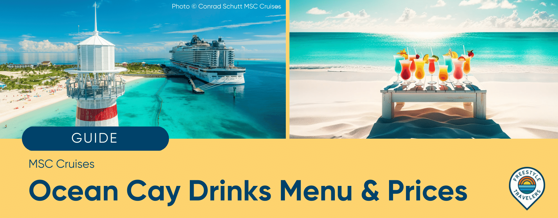 Ocean Cay MSC Marine Reserve PDF Drinks Menu with Prices — Freestyle ...