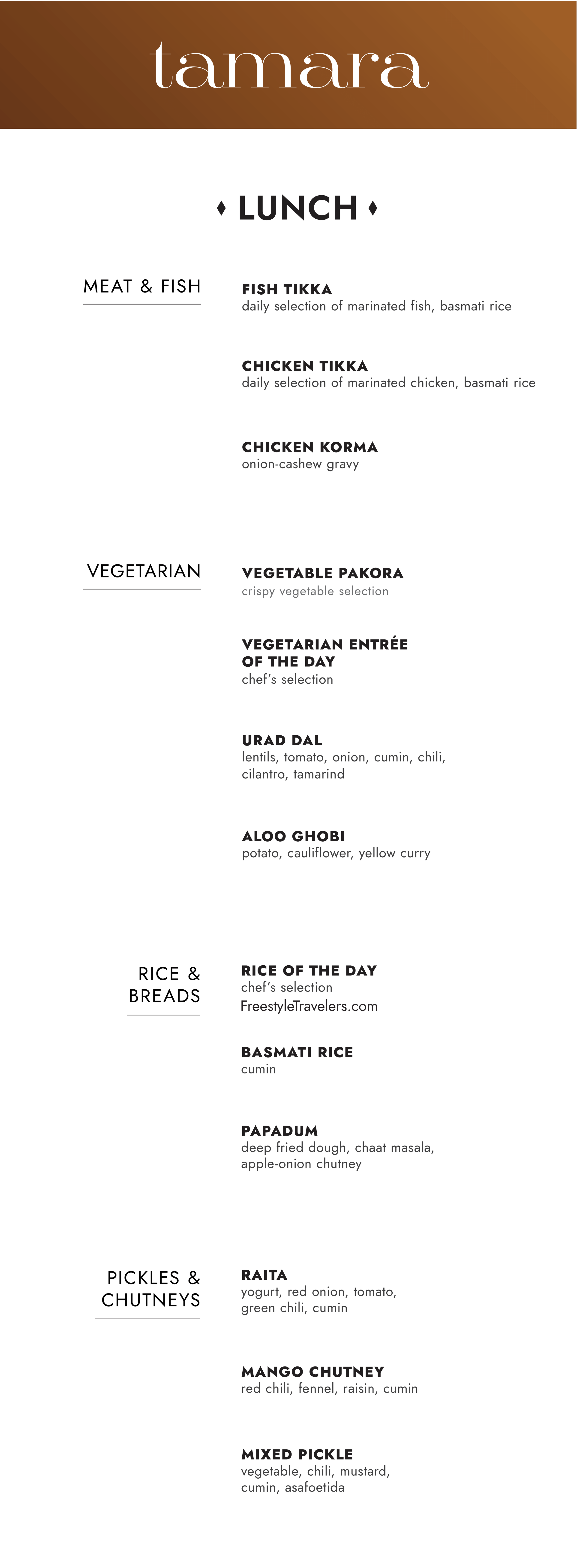 Norwegian Cruise Line Indulge Food Hall PDF Menus & Food Photos ...