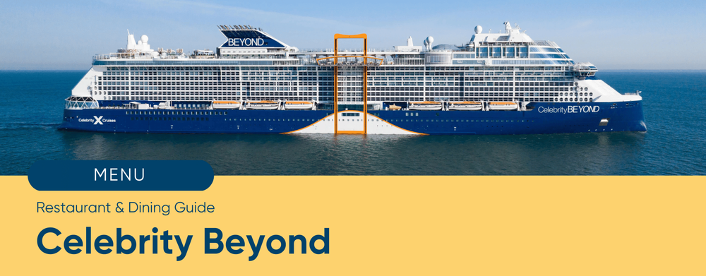 Celebrity Ascent Complete Restaurant Guide & PDF Menus — Freestyle ...