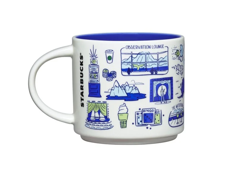 First Look Norwegian Cruise Line Starbucks Mugs Design by Ship ...
