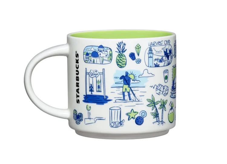 First Look Norwegian Cruise Line Starbucks Mugs Design by Ship ...