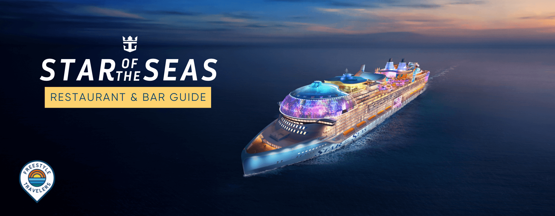 Royal Caribbean Star of the Seas Full Restaurant Menus & Bar Guide ...