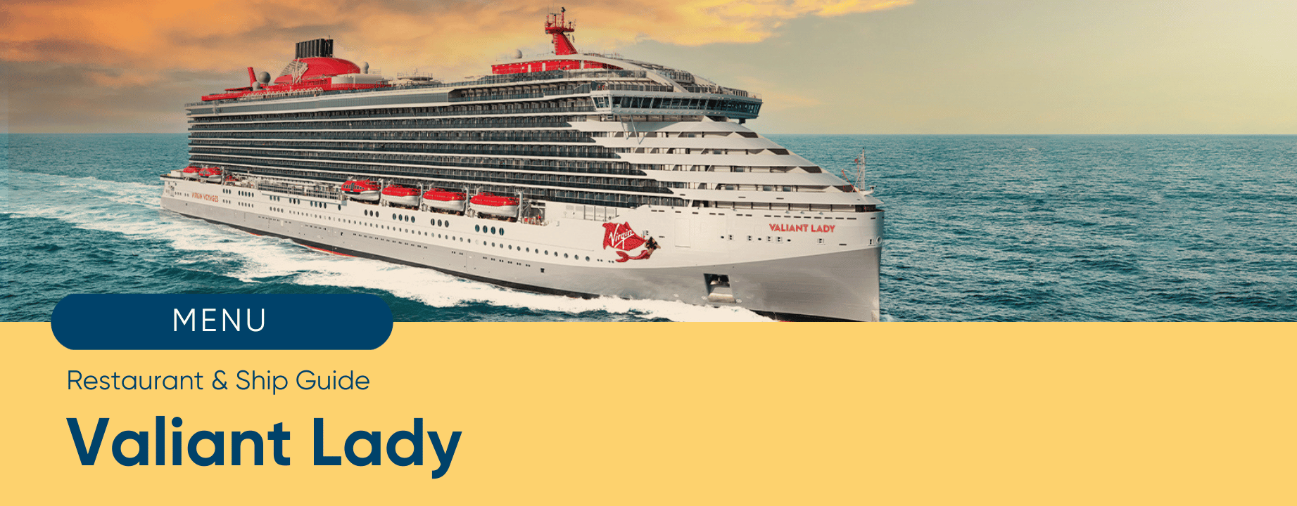 Valiant Lady Complete Restaurant Guide & All Menu PDF’s Virgin Voyages ...