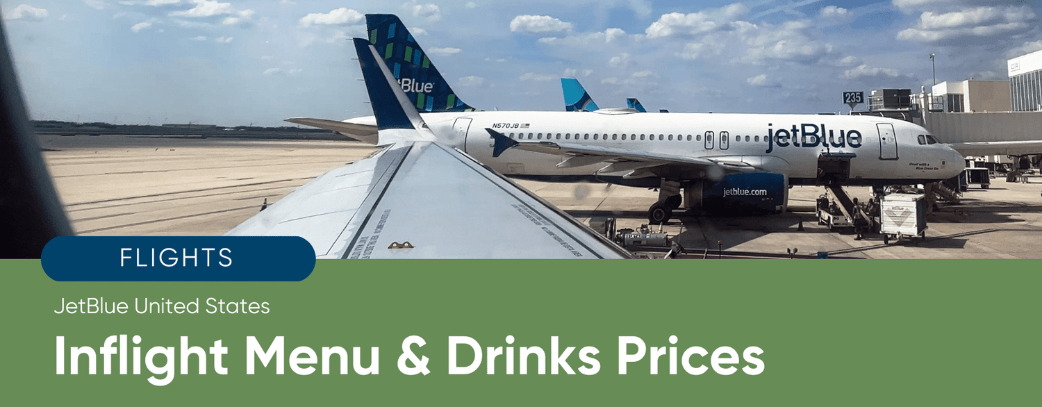JetBlue Airways Drink Prices & Inflight Menu for US Domestic Flights ...