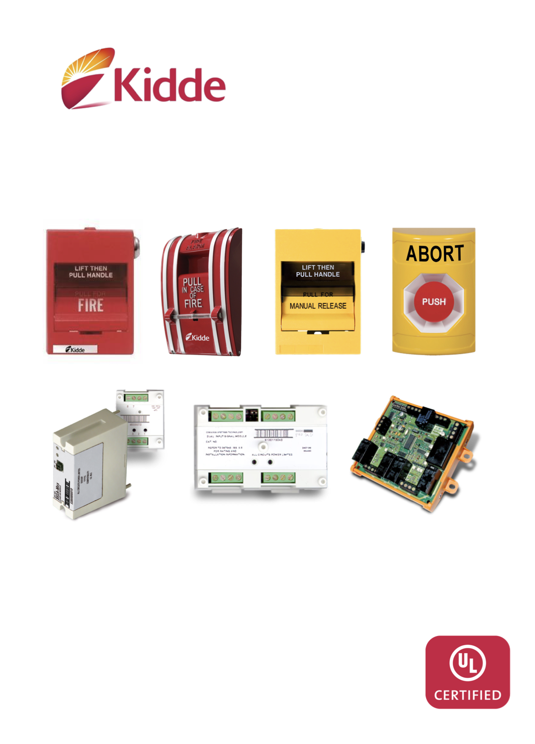 KIDDE - Módulos inteligentes de entrada e saída — GDETECT