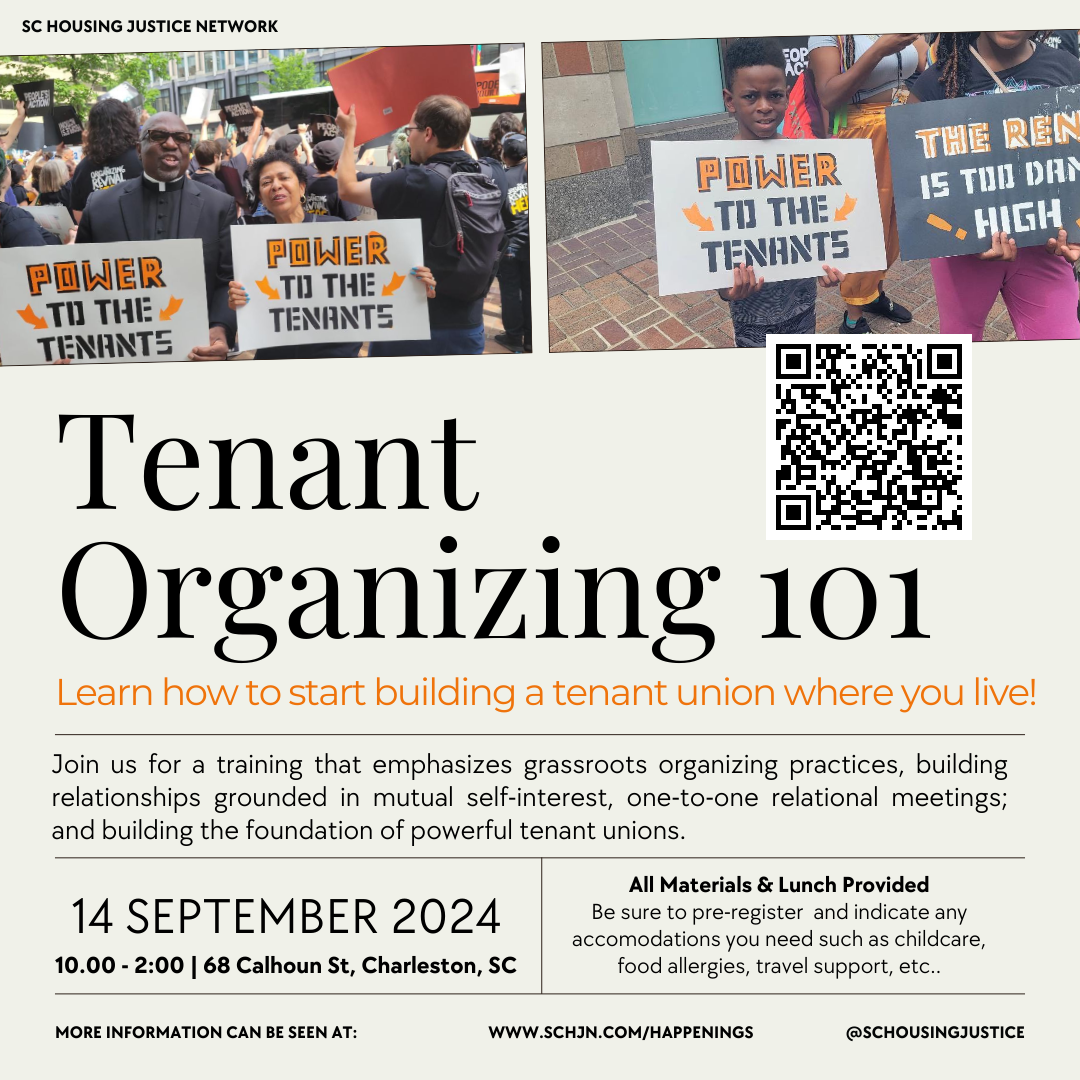 Tenant Organizing Fundamentals - Pt. 1 — SC TENANT UNION