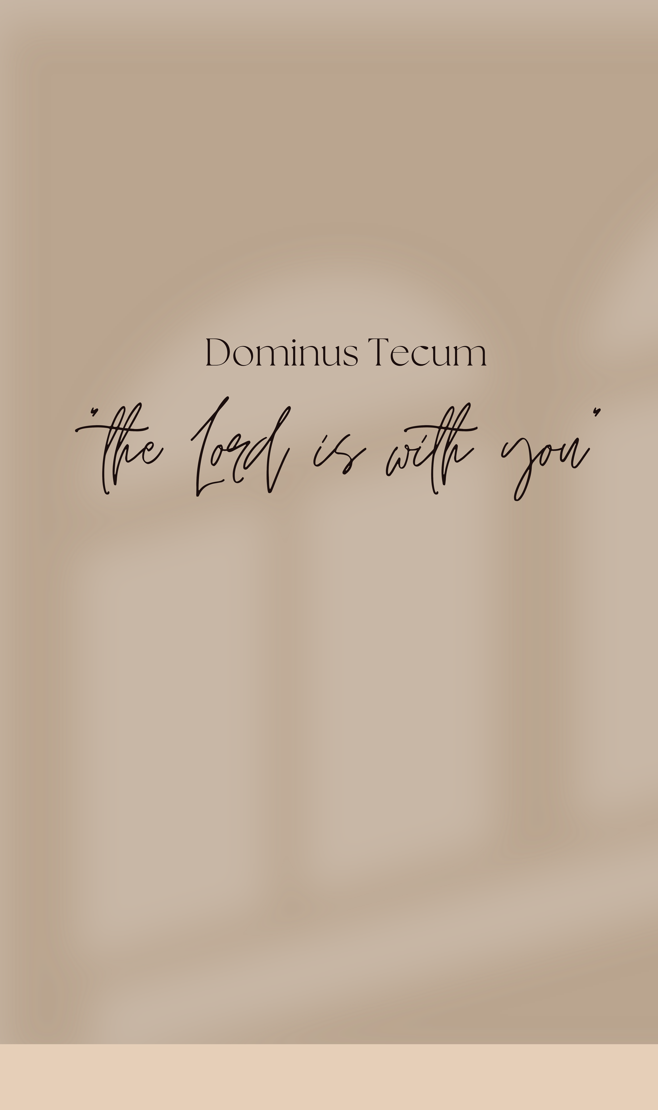 Dominus Tecum