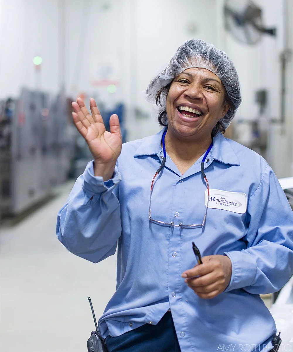 Manischewitz Plant Tour, Edible Jersey — Amy Roth Photo