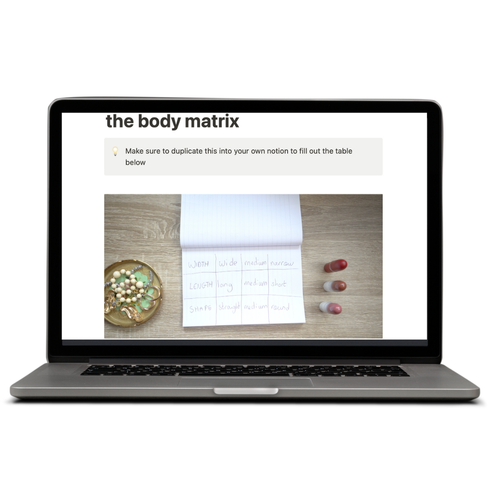The Body Matrix Quiz | Discover Your Style — Ellie-Jean | Body and Style