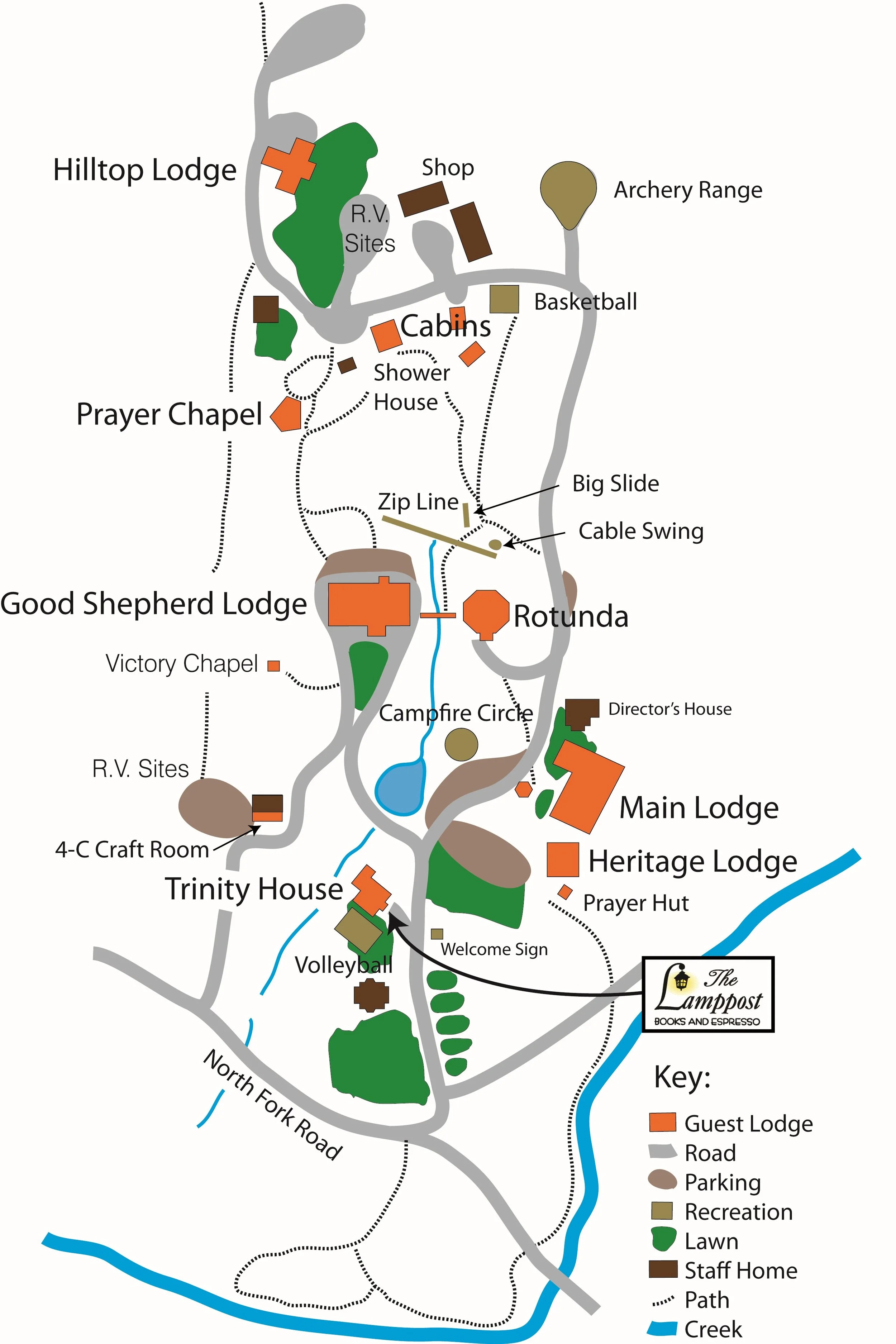 Map of CRC — Christian Renewal Center
