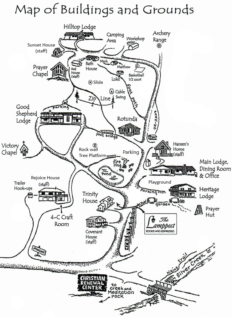 Map of CRC — Christian Renewal Center