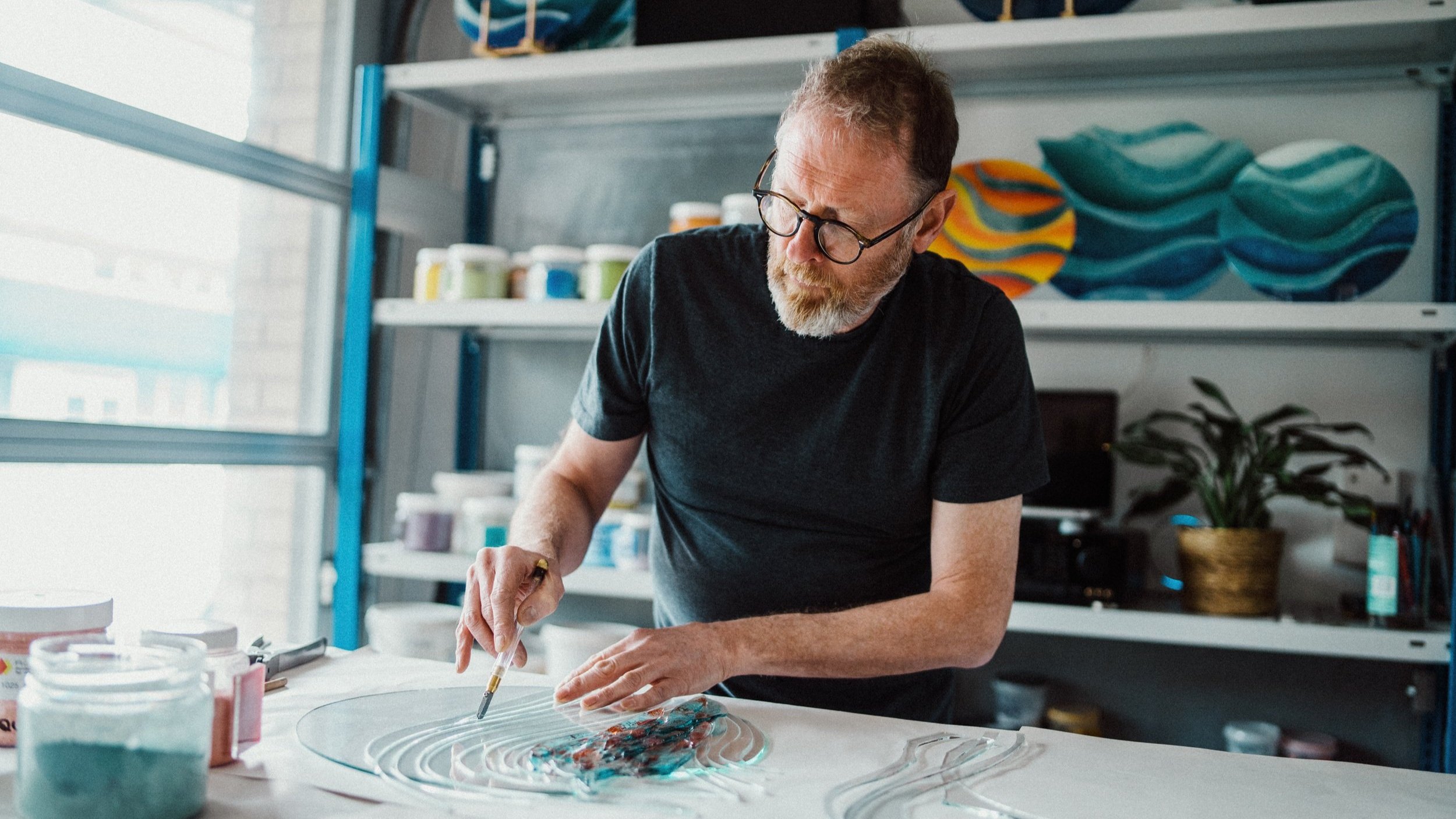 Steve Robinson | Glass Artist | Devon