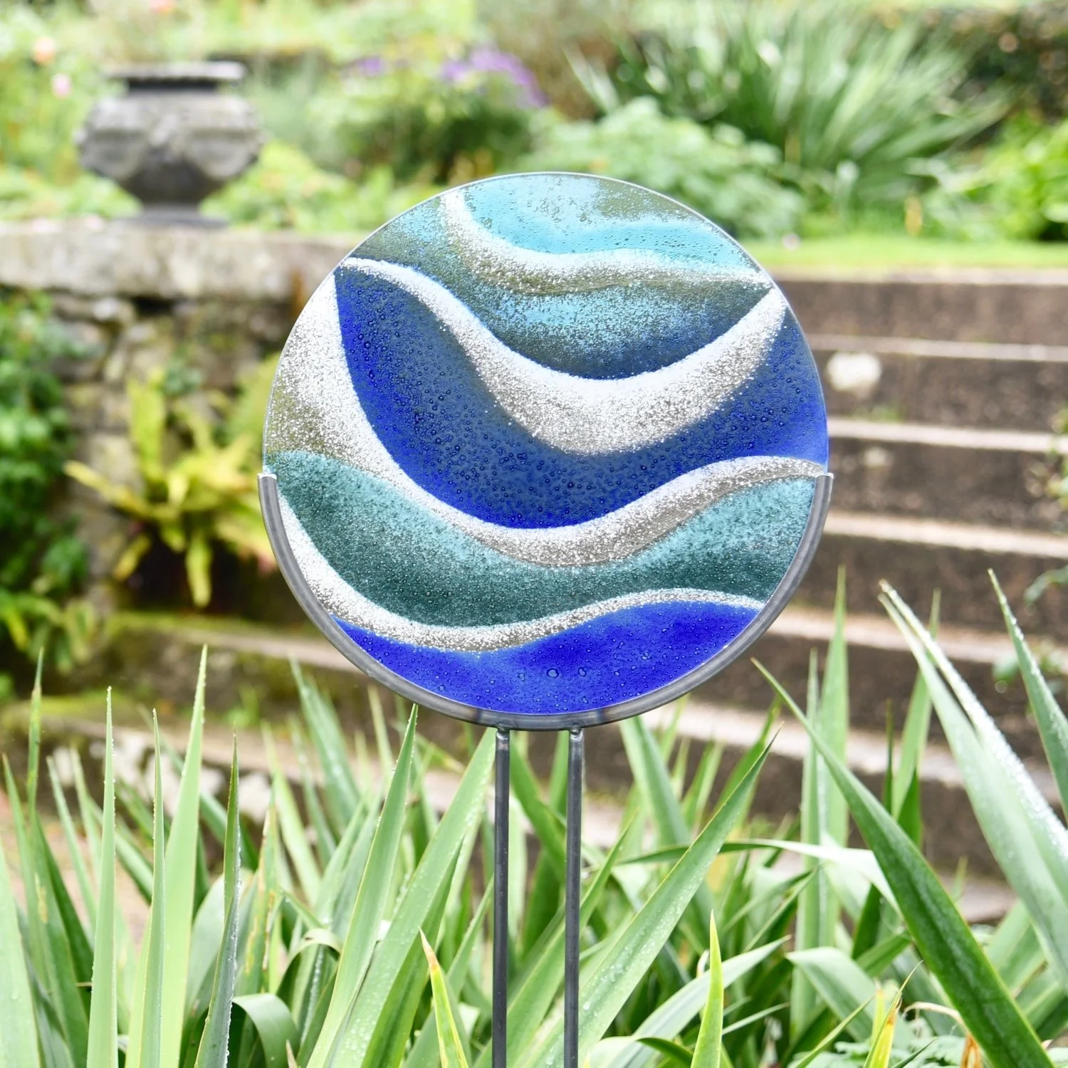 Glass Art for the Garden — Steve Robinson | Glass Artist | Devon