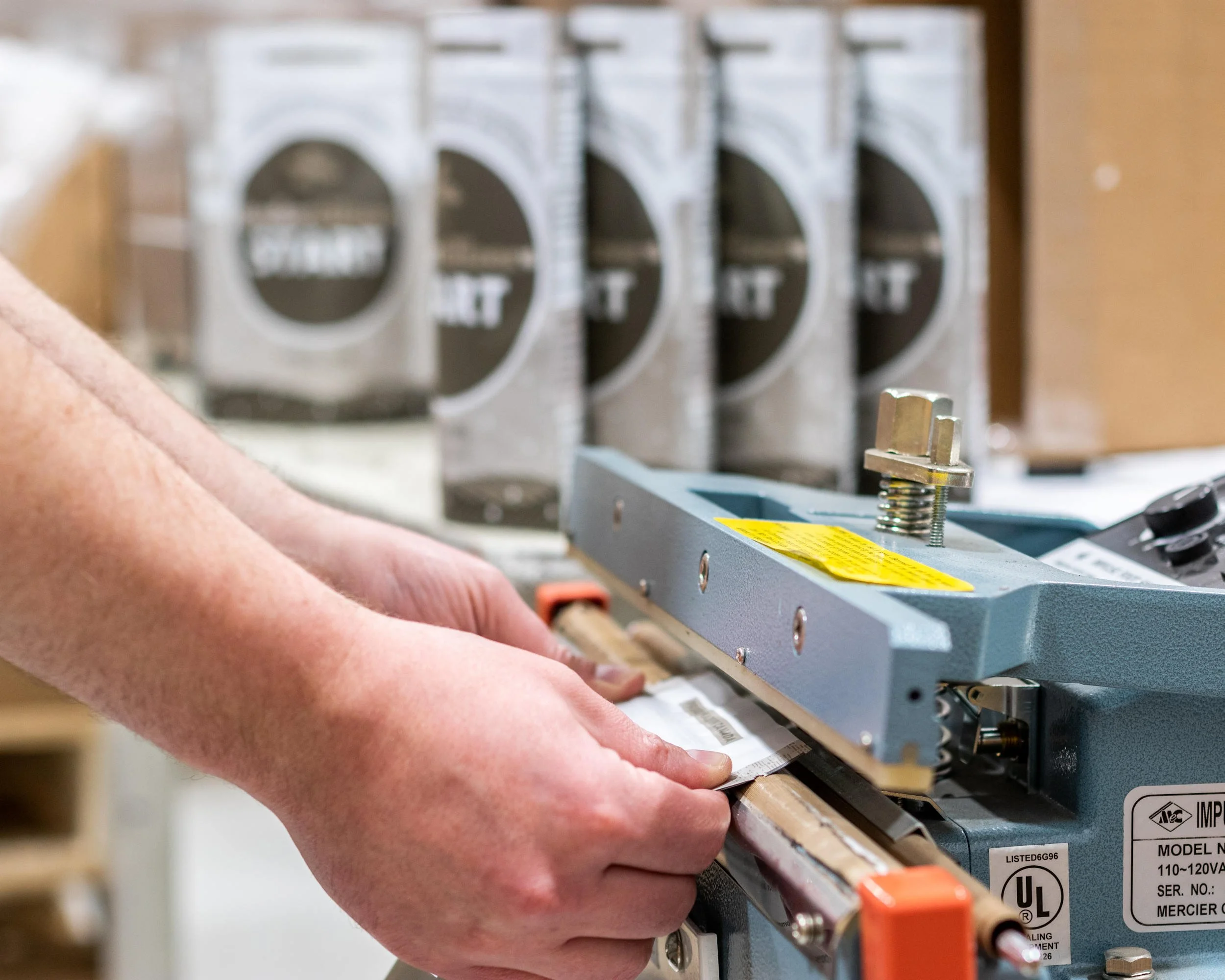 Bag Filling & Sealing — Contract Packaging Unique Global Products and Dist.
