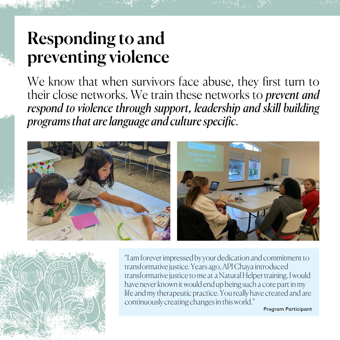 Donor Impact — API Chaya