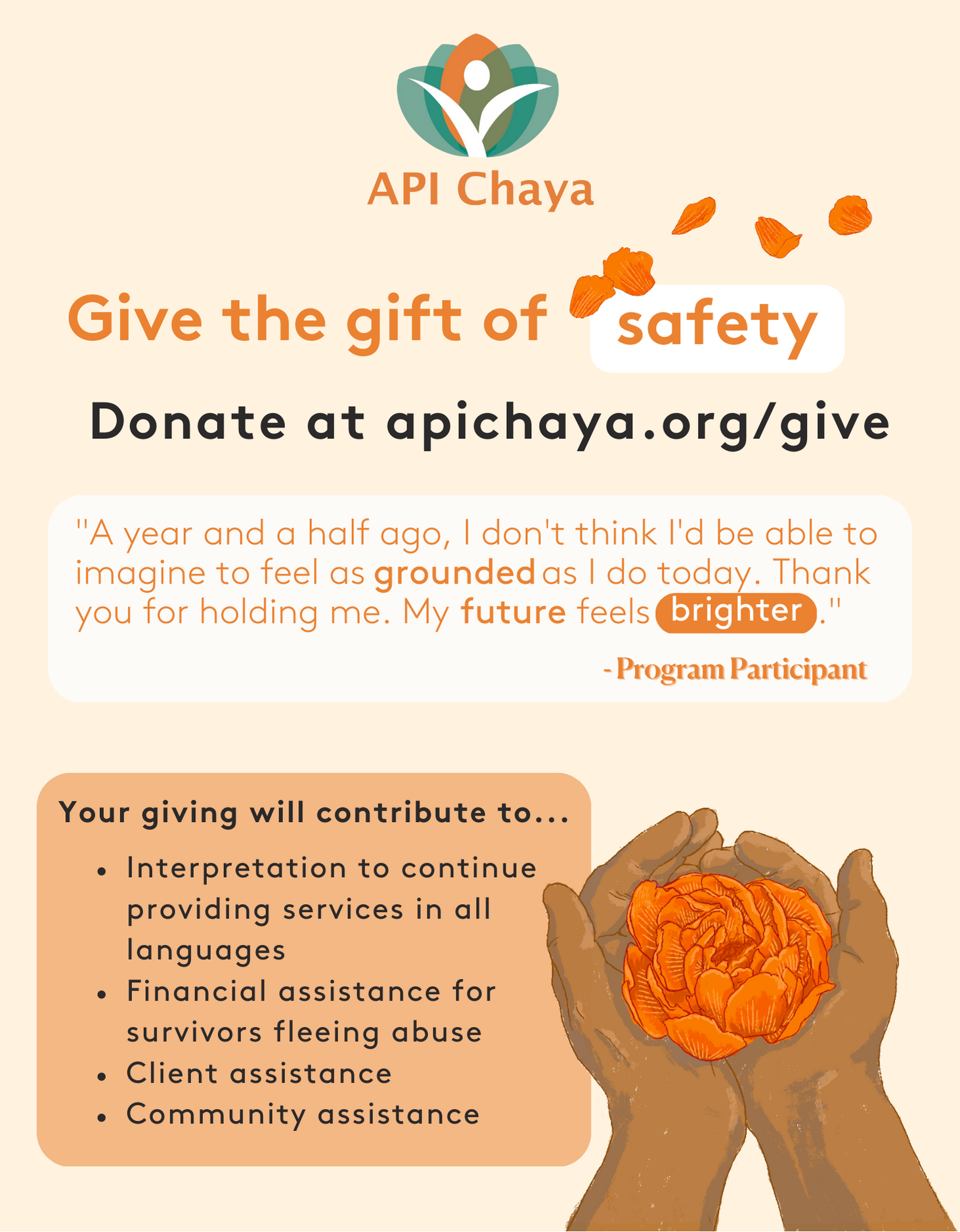 Donor Impact — API Chaya