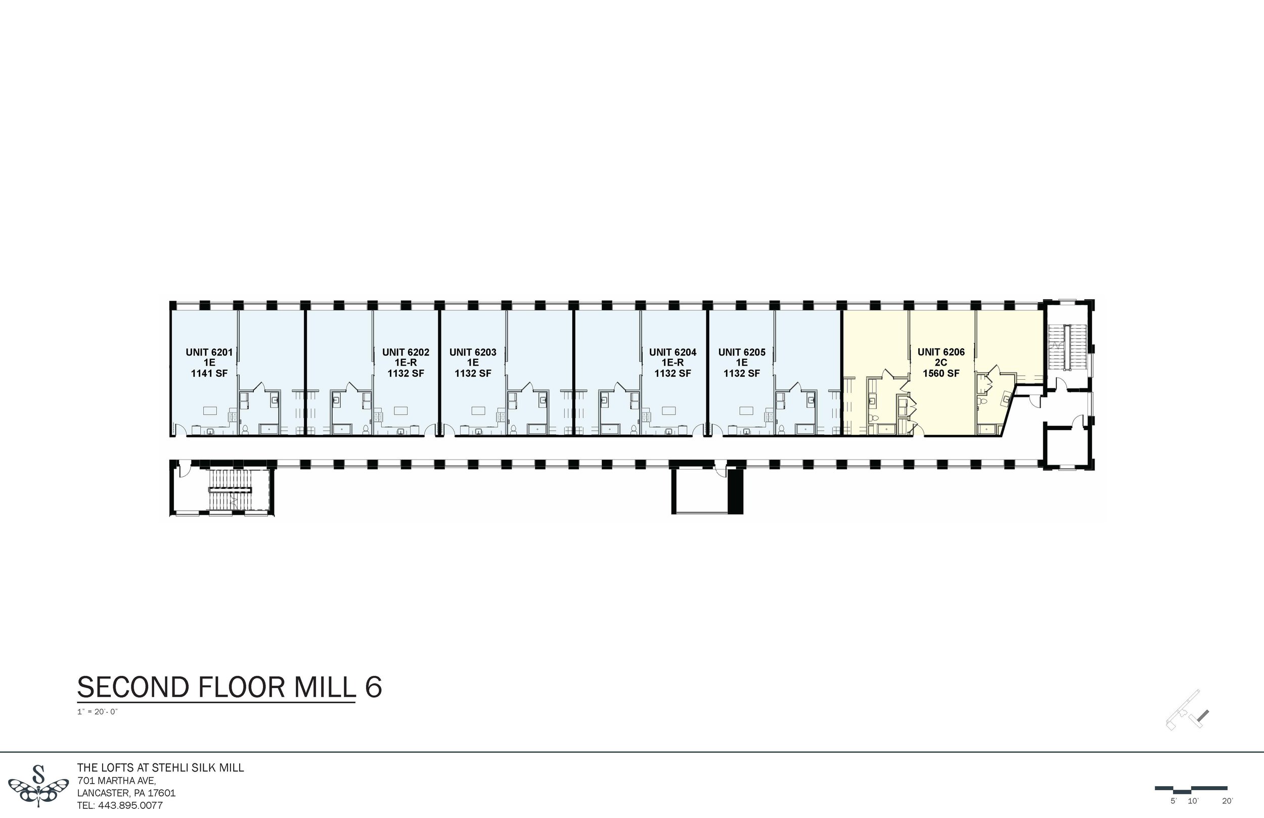 Mill 6 Floor Plans — Stehli Mill Lofts