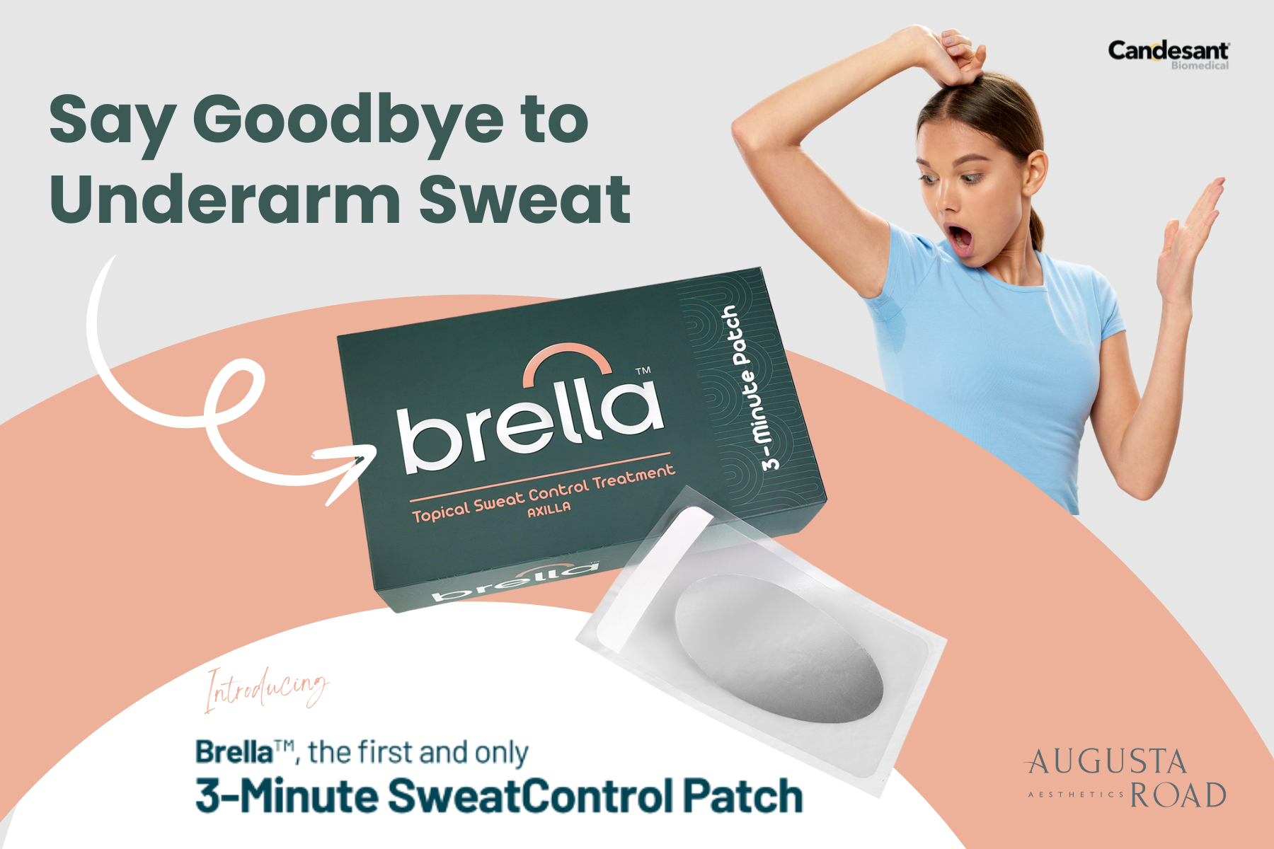 Brella® 3-Minute Sweat Control Now Available — Augusta Road Aesthetics