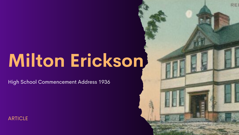 Milton Erickson — The Milton H. Erickson Foundation