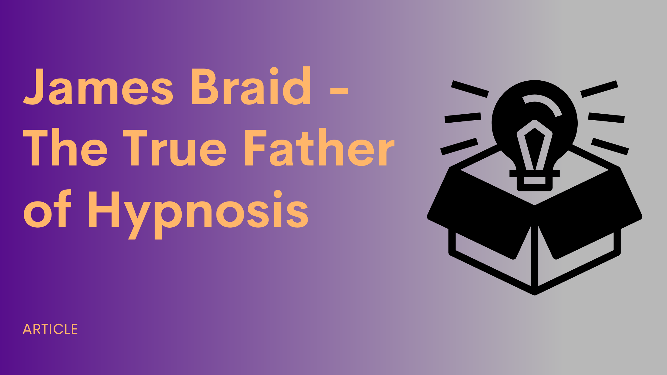 James Braid - The True Father of Hypnosis — The Milton H. Erickson ...