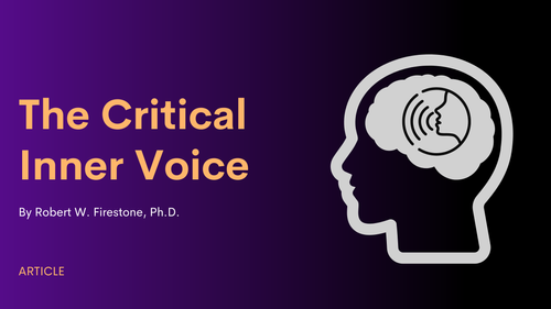 The Critical Inner Voice — The Milton H. Erickson Foundation